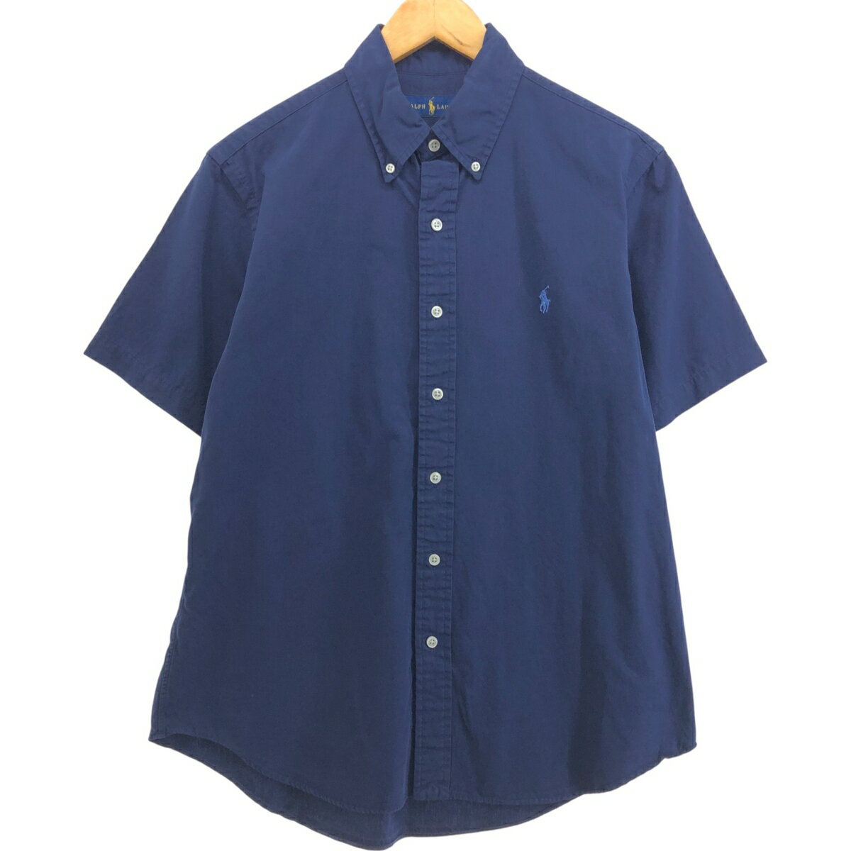 商品詳細 ブランド・Ralph Lauren・ラルフローレン・ 特徴・ボタンダウン・半袖・ モデル/形状・半袖 ボタンダウンシャツ・ 素材・コットン:100%・ 色・ネイビー系 紺色・ 柄・無地・ワンポイント・ 生産国・フィリピン製・ 年代...