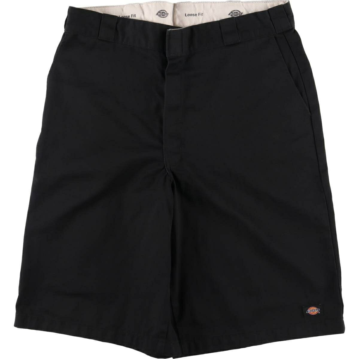 商品詳細 ブランド・Dickies・ディッキーズ・ 特徴・ジッパーフライ・ワイドショートパンツ・ モデル/形状・Loose Fit・ワークショーツ ハーフパンツ・ 素材・ポリエステル:65%・コットン:35%・ 色・ブラック系 黒色・ 柄・...