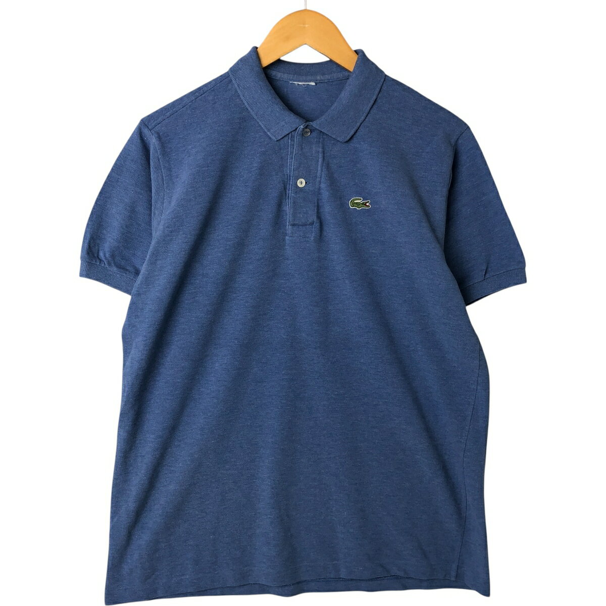 商品詳細 ブランド・LACOSTE・ラコステ・ 特徴・レギュラーカラー・半袖・ モデル/形状・半袖 ポロシャツ・ 素材・コットン:100%・ 色・ブルー系 青色・ 柄・無地・ワンポイント・ 生産国・不明・ 年代 サイズ・メンズM・表記サイズ...