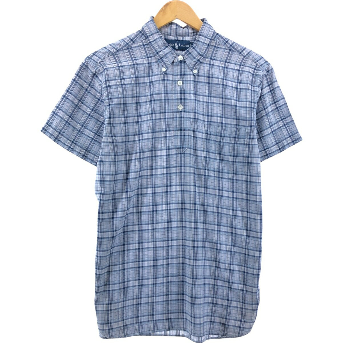 商品詳細 ブランド・Ralph Lauren・ラルフローレン・ 特徴・ボタンダウン・半袖・ モデル/形状・半袖 ボタンダウン チェックシャツ・ 素材・コットン:100%・ 色・ブルー系 青色・ネイビー系 紺色・ 柄・チェック柄・ワンポイント...