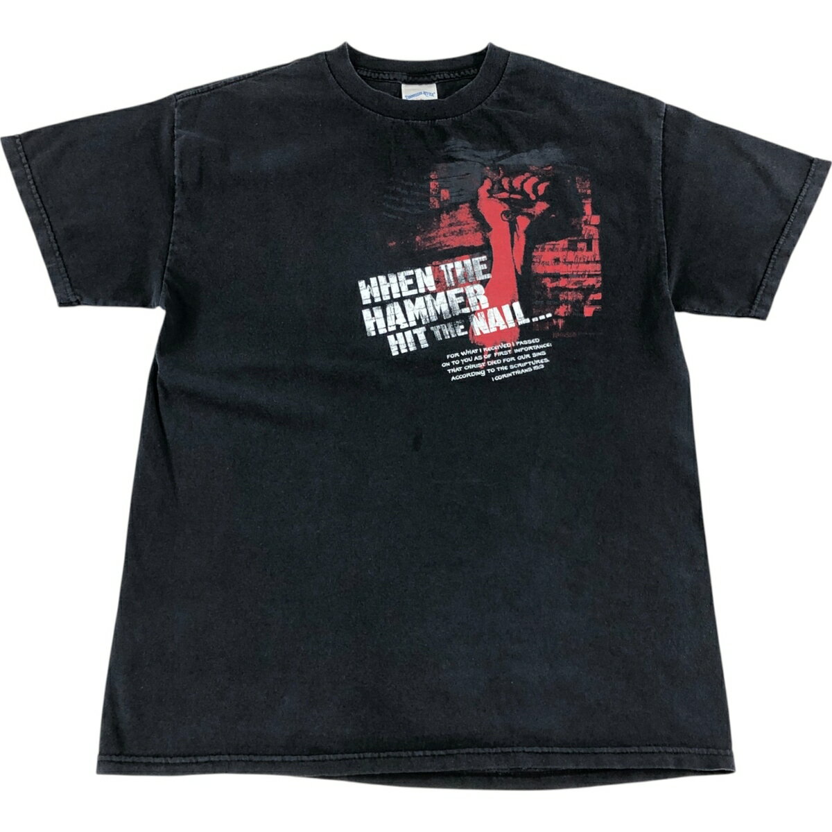 商品詳細 ブランド・TENNESSEE RIVER・ 特徴・クルーネック(丸首)・半袖・両面プリント・ モデル/形状・メッセージプリントTシャツ・ 素材・コットン:100%・ 色・ブラック系 黒色・ 柄・プリント・ 生産国・メキシコ製・ 年...