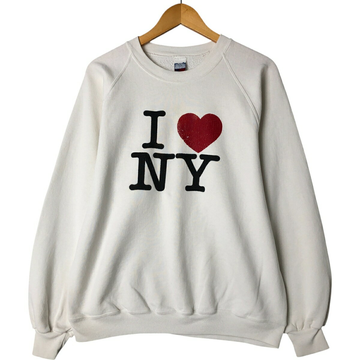 商品詳細 ブランド・UNKNOWN・ 特徴・クルーネック(丸首)・アメカジ・ モデル/形状・プリントスウェットシャツ トレーナー・ 素材・ポリエステル:50%・コットン:50%・ 色・ホワイト系 白色・ 柄・プリント・ 生産国・USA製・ ...