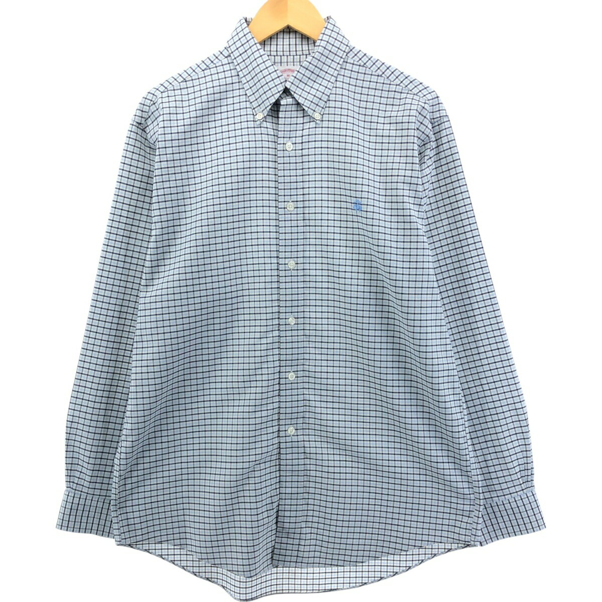 商品詳細 ブランド・Brooks Brothers・ブルックスブラザーズ・ 特徴・ボタンダウン・長袖・ モデル/形状・Est.1818・長袖 ボタンダウンチェックシャツ・ 素材・スーピマコットン:100%・ 色・ネイビー系 紺色・ブルー系 ...
