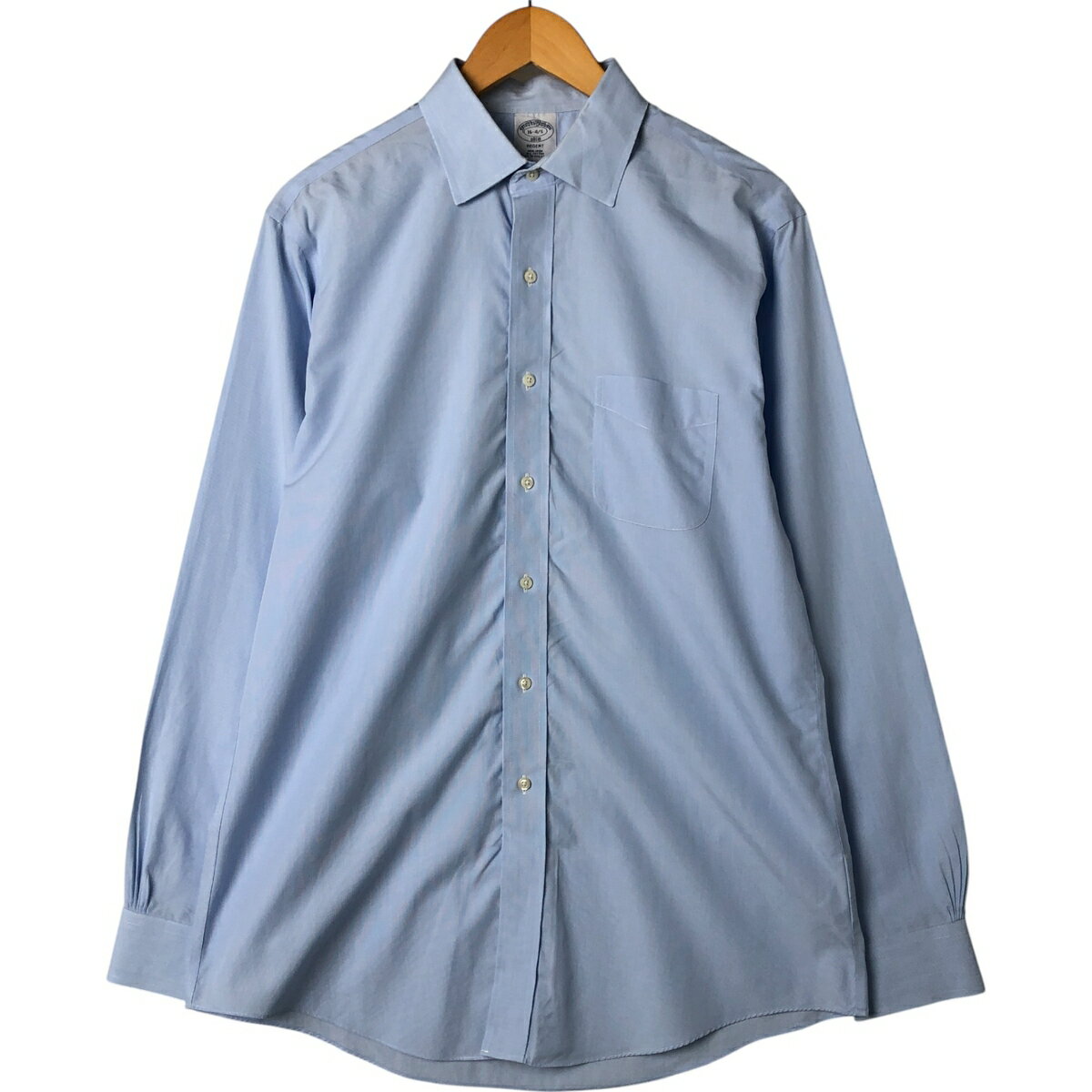 商品詳細 ブランド・Brooks Brothers・ブルックスブラザーズ・ 特徴・レギュラーカラー・長袖・襟芯入り・ モデル/形状・Est.1818 REGENT・長袖 コットンシャツ・ 素材・コットン:100%・ 色・ブルー系 水色・ 柄...