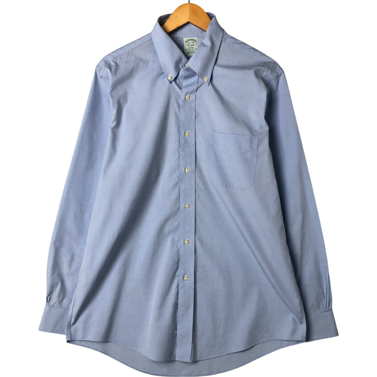 商品詳細 ブランド・Brooks Brothers・ブルックスブラザーズ・ 特徴・ボタンダウン・長袖・ モデル/形状・Est.1818 MILANO・長袖 ボタンダウンシャツ・ 素材・スーピマコットン:100%・ 色・ブルー系 水色・ 柄・...