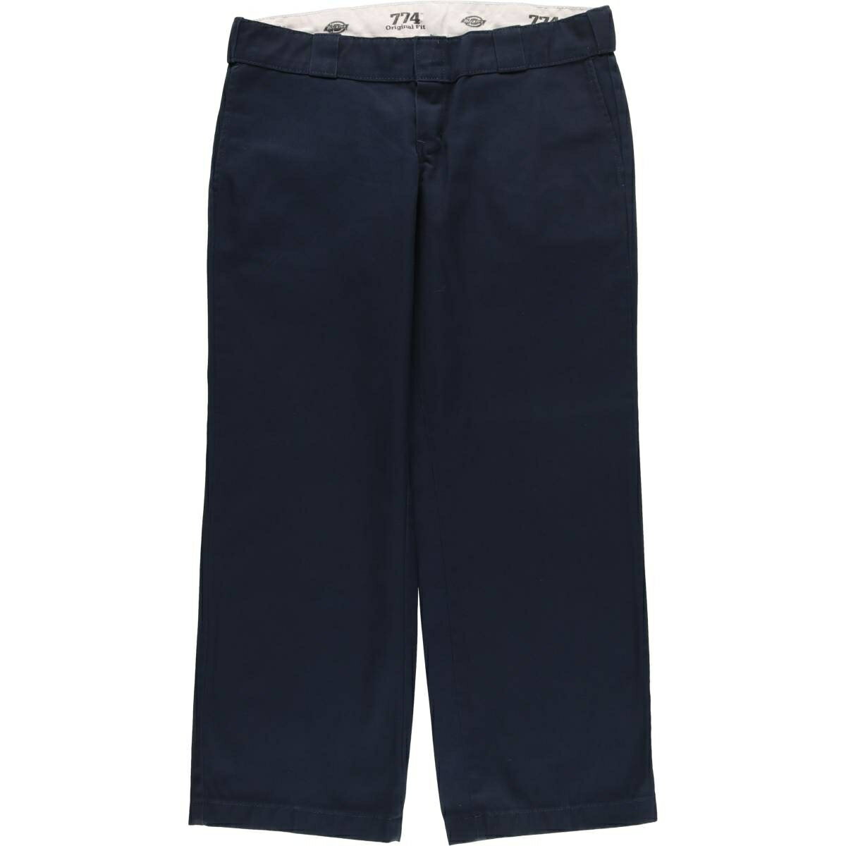 商品詳細 ブランド・Dickies・ディッキーズ・ 特徴・ジッパーフライ・ワイドパンツ・ モデル/形状・774 Orignal Fit・ワークパンツ・ 素材・ポリエステル:65%・コットン:35%・ 色・ネイビー系 紺色・ 柄・無地・ロゴパ...