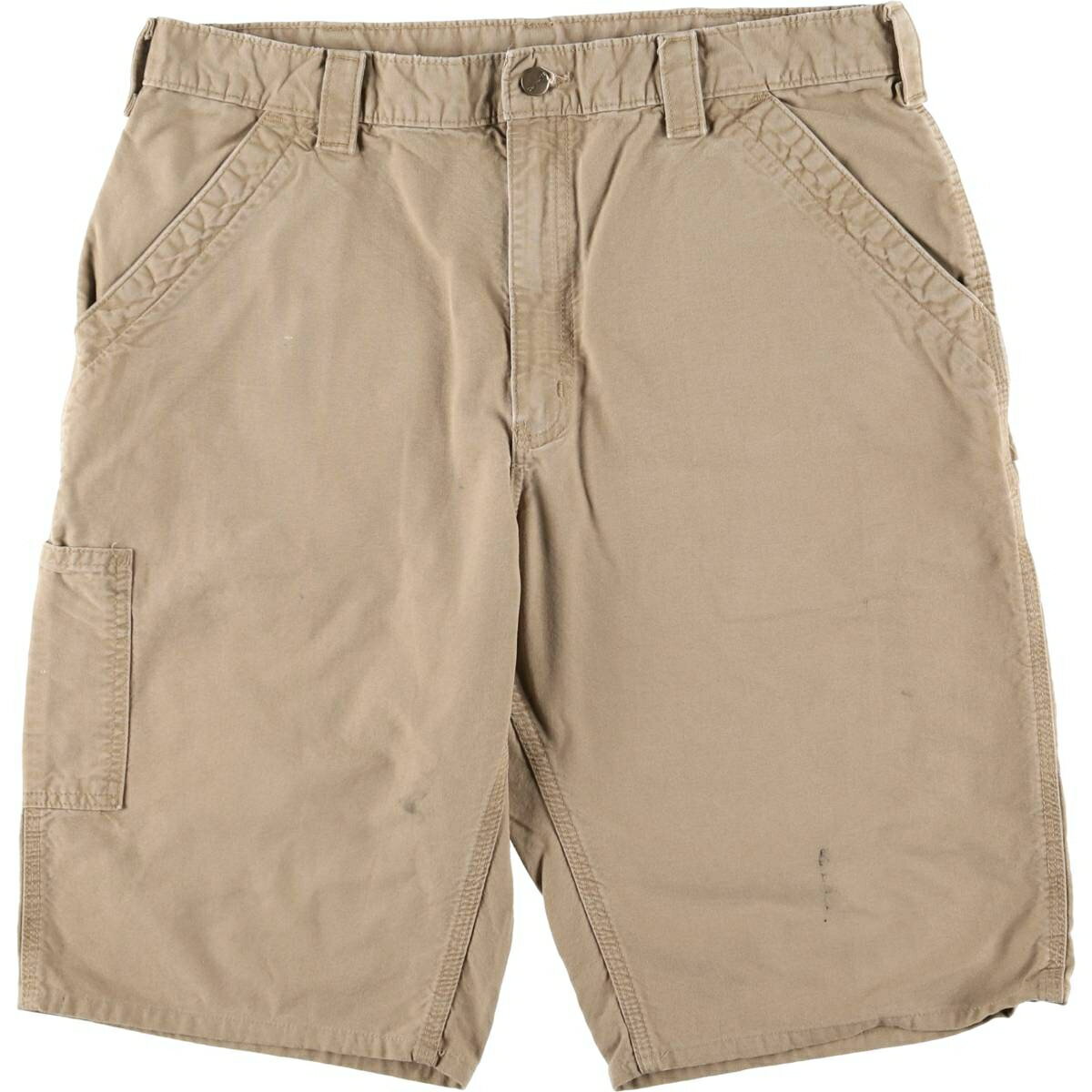 商品詳細 ブランド・Carhartt・カーハート・ 特徴・ジッパーフライ・ハンマーループ・ モデル/形状・Original Dungaree Fit・ダック地ペインターショーツ ハーフパンツ・ 素材・コットン:100%・ 色・ベージュ系・ ...