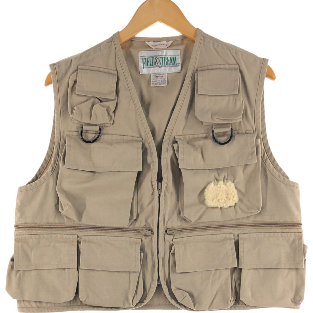 商品詳細 ブランド・FIELD&STREAM・フィールドアンドストリーム・ 特徴・フルジップ・多ポケット・フライパッチ・短丈 ショート丈・ モデル/形状・フィッシングベスト・ 素材・コットン:100%・ 色・ベージュ系・ 柄・無地・ 生産国...