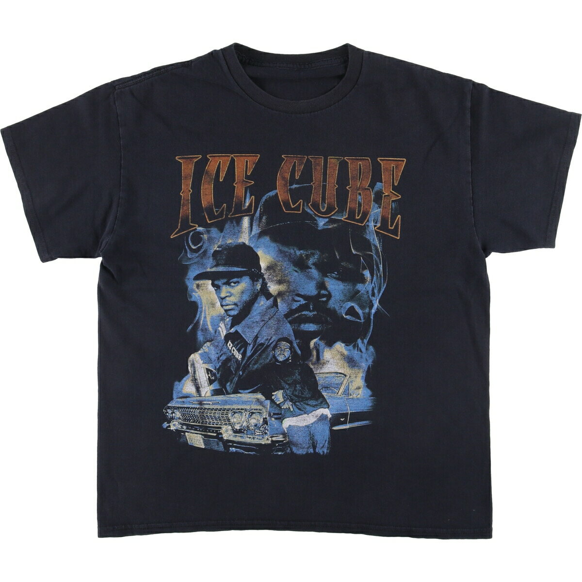 商品詳細 ブランド・UNKNOWN・ 特徴・クルーネック(丸首)・半袖・ヒップホップ R&B・ モデル/形状・ICE CUBE アイスキューブ・ラップTシャツ ラップT・ 素材・不明・ 色・ブラック系 黒色・ 柄・プリント・ 生産国・不明・...
