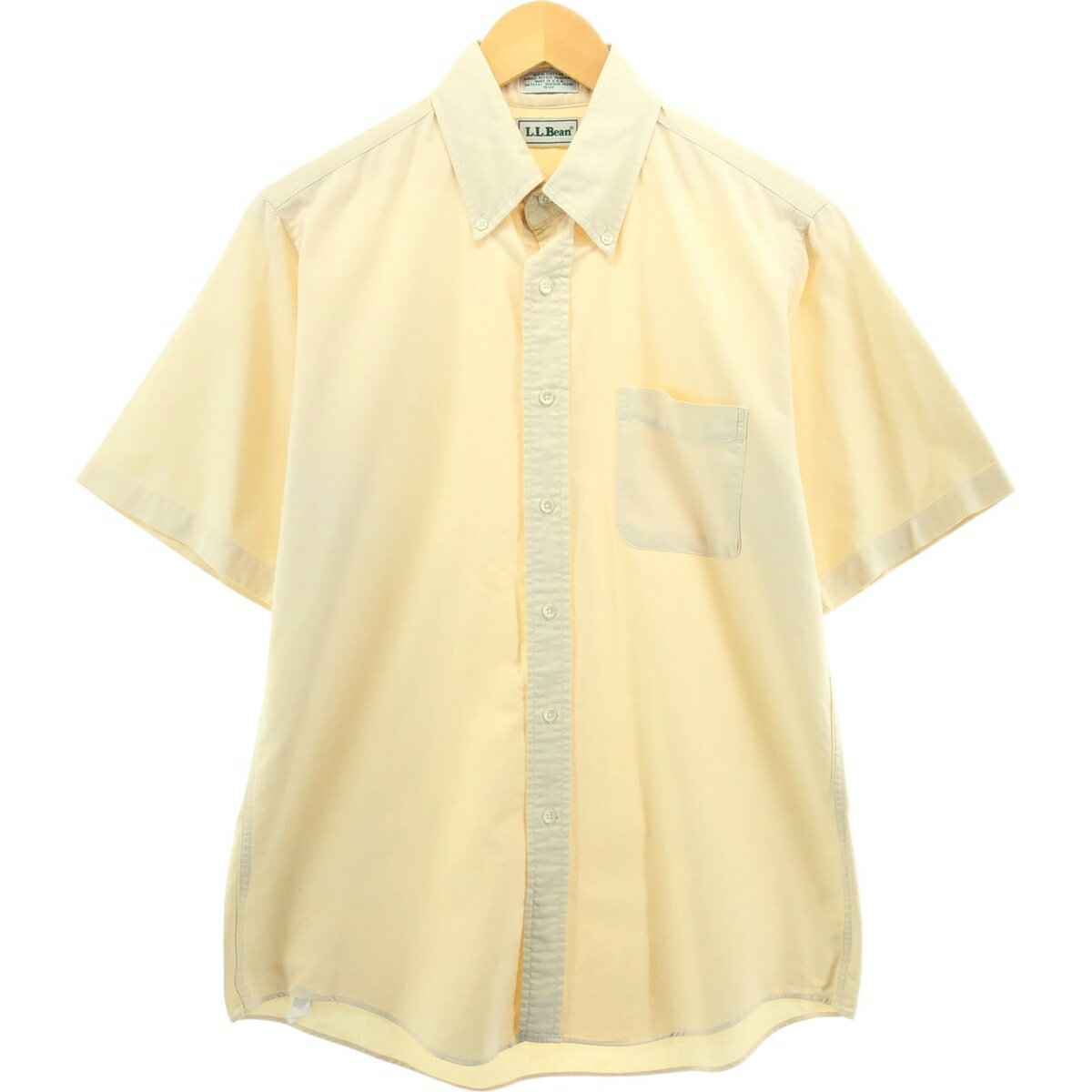 商品詳細 ブランド・L.L.Bean・エルエルビーン・ 特徴・ボタンダウン・半袖・ヴィンテージ・オックスフォード・ モデル/形状・半袖 ボタンダウンシャツ・ 素材・コットン:100%・ 色・ベージュ系・ 柄・無地・ 生産国・USA製・ 年代...