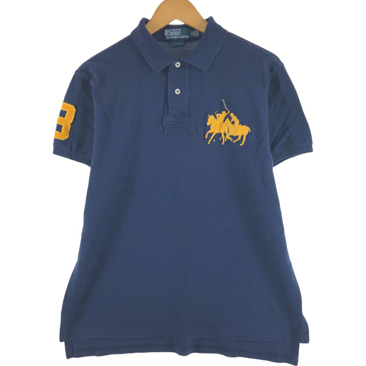 商品詳細 ブランド・Ralph Lauren・ラルフローレン・ 特徴・レギュラーカラー・半袖・ダブルポニー・ナンバリング・ モデル/形状・POLO by Ralph Lauren CUSTOM FIT・半袖 ポロシャツ・ 素材・コットン:1...