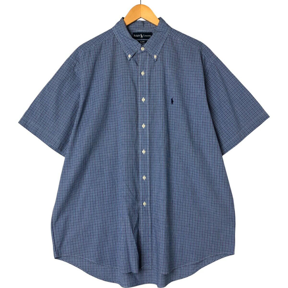 商品詳細 ブランド・Ralph Lauren・ラルフローレン・ 特徴・ボタンダウン・半袖・ モデル/形状・BLAKE・半袖 ボタンダウン チェックシャツ・ 素材・コットン:100%・ 色・ブルー系 青色・ネイビー系 紺色・ 柄・チェック柄・...