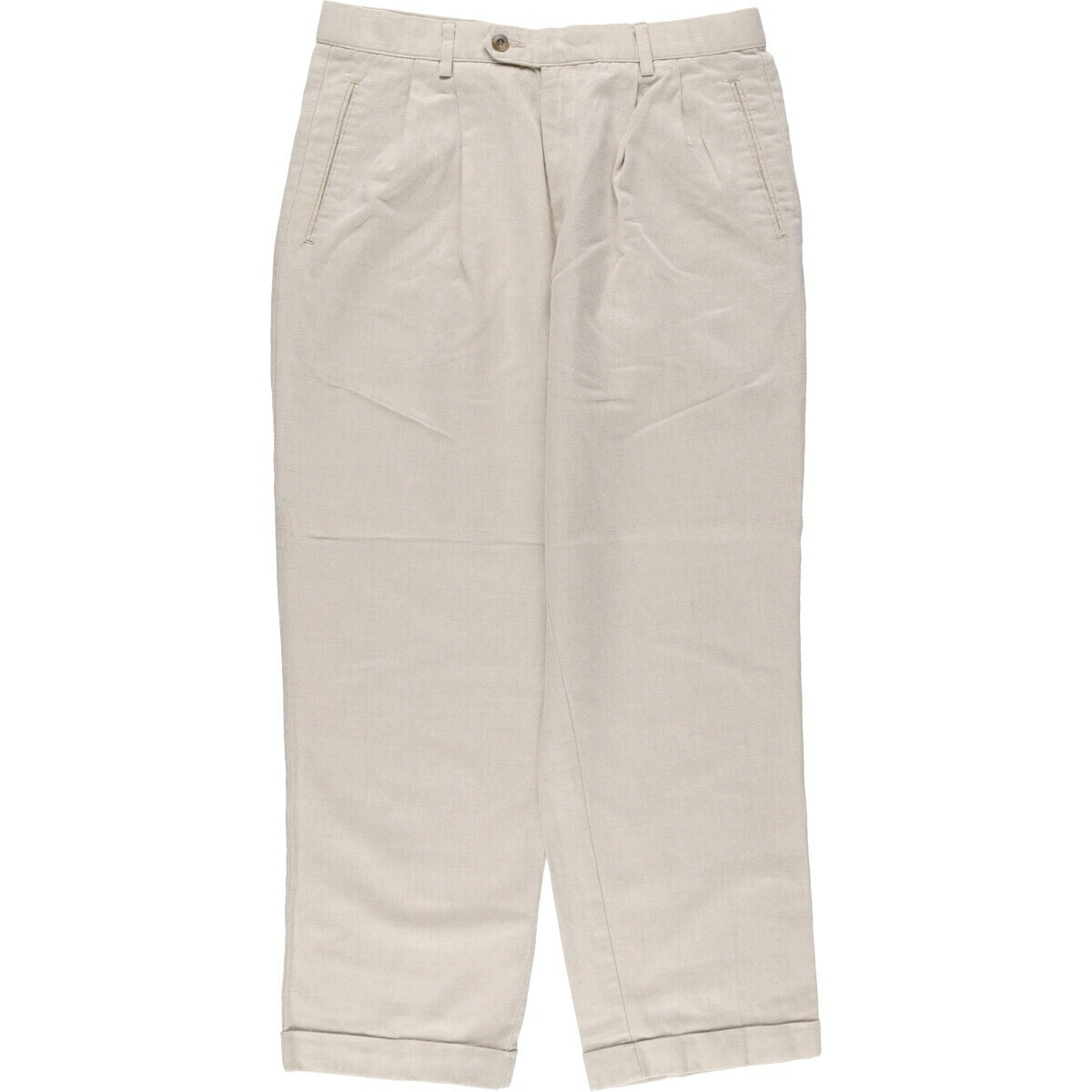 商品詳細 ブランド・DOCKERS・ドッカーズ・ 特徴・ワイドパンツ・ジッパーフライ・ツータック・ヴィンテージ・ モデル/形状・khakis Relaxed Fit・リネンパンツ スラックス・ 素材・コットン:53%・リネン:47%・ 色・...