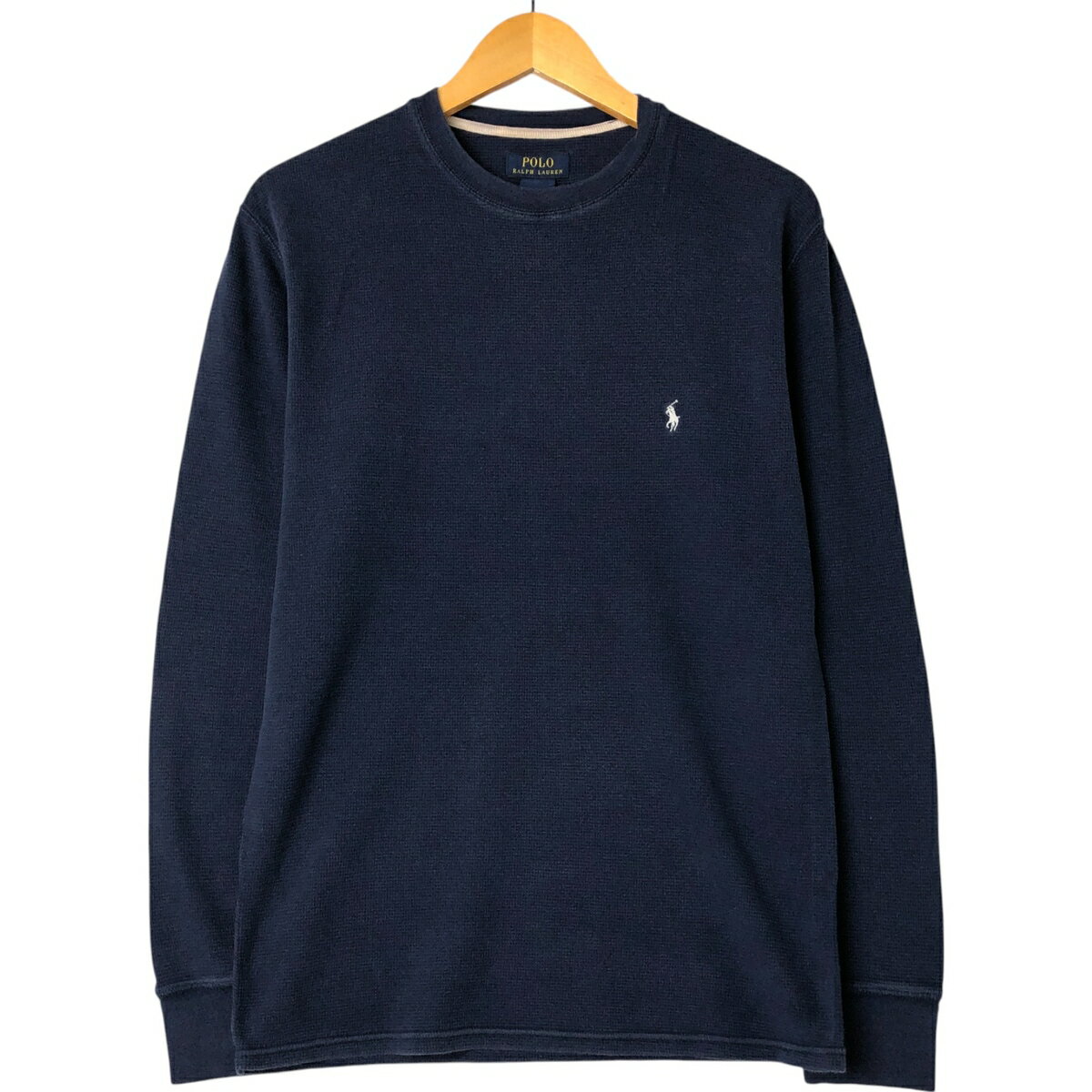 商品詳細 ブランド・Ralph Lauren・ラルフローレン・ 特徴・クルーネック(丸首)・長袖・ モデル/形状・POLO RALPH LAUREN・サーマルロンT ワッフル・ 素材・コットン:100%・ 色・ネイビー系 紺色・ 柄・無地・...