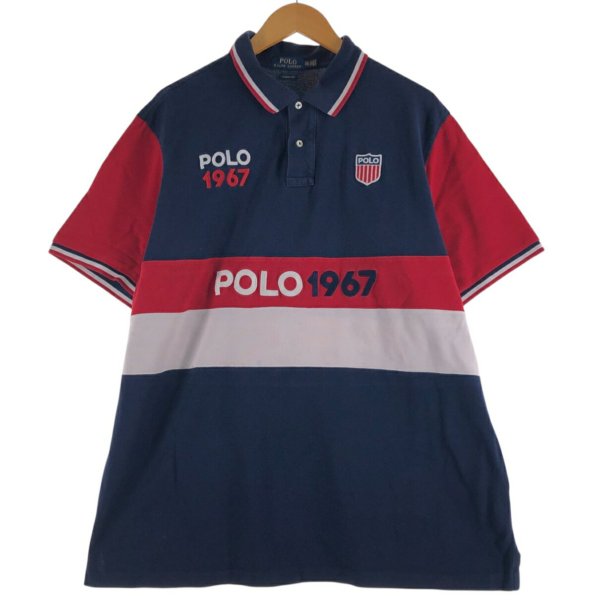 商品詳細 ブランド・Ralph Lauren・ラルフローレン・ 特徴・半袖・レギュラーカラー・ モデル/形状・POLO RALPH LAUREN CLASSIC FIT POLO 1967・半袖 ポロシャツ・ 素材・コットン:100%・ 色...