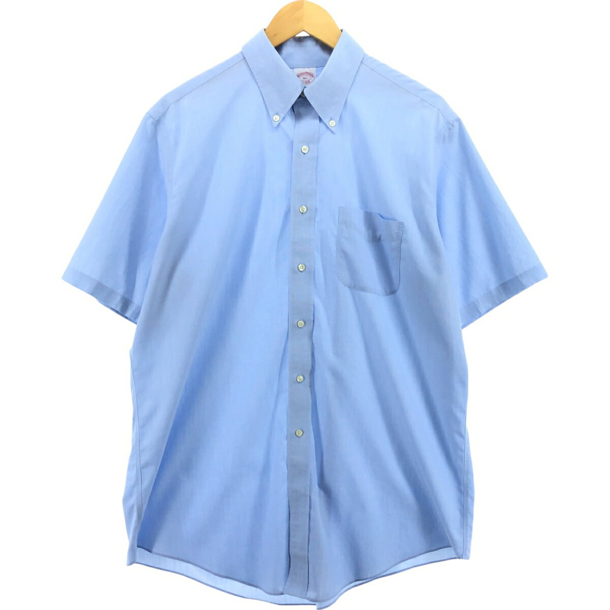 商品詳細 ブランド・Brooks Brothers・ブルックスブラザーズ・ 特徴・ボタンダウン・半袖・ モデル/形状・Est.1818・半袖 ボタンダウンシャツ・ 素材・コットン:100%・ 色・ブルー系 水色・ 柄・無地・ 生産国・マレー...