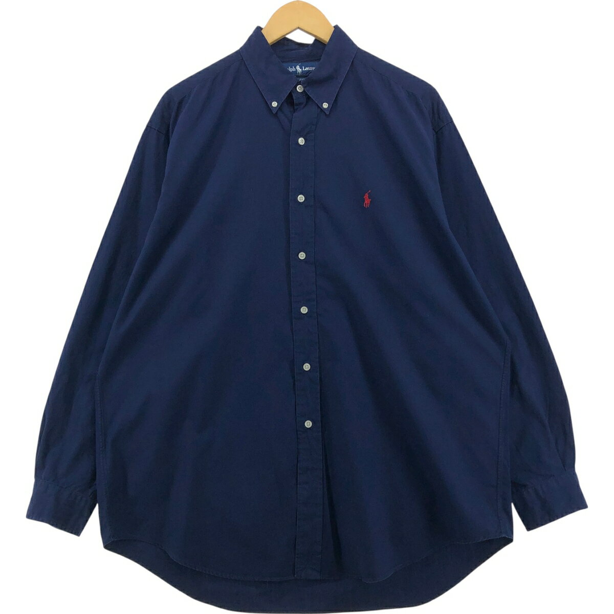 商品詳細 ブランド・Ralph Lauren・ラルフローレン・ 特徴・長袖・ボタンダウン・ モデル/形状・BLAKE・長袖 ボタンダウンシャツ・ 素材・コットン:100%・ 色・ネイビー系 紺色・ 柄・無地・ワンポイント・ 生産国・フィリピ...