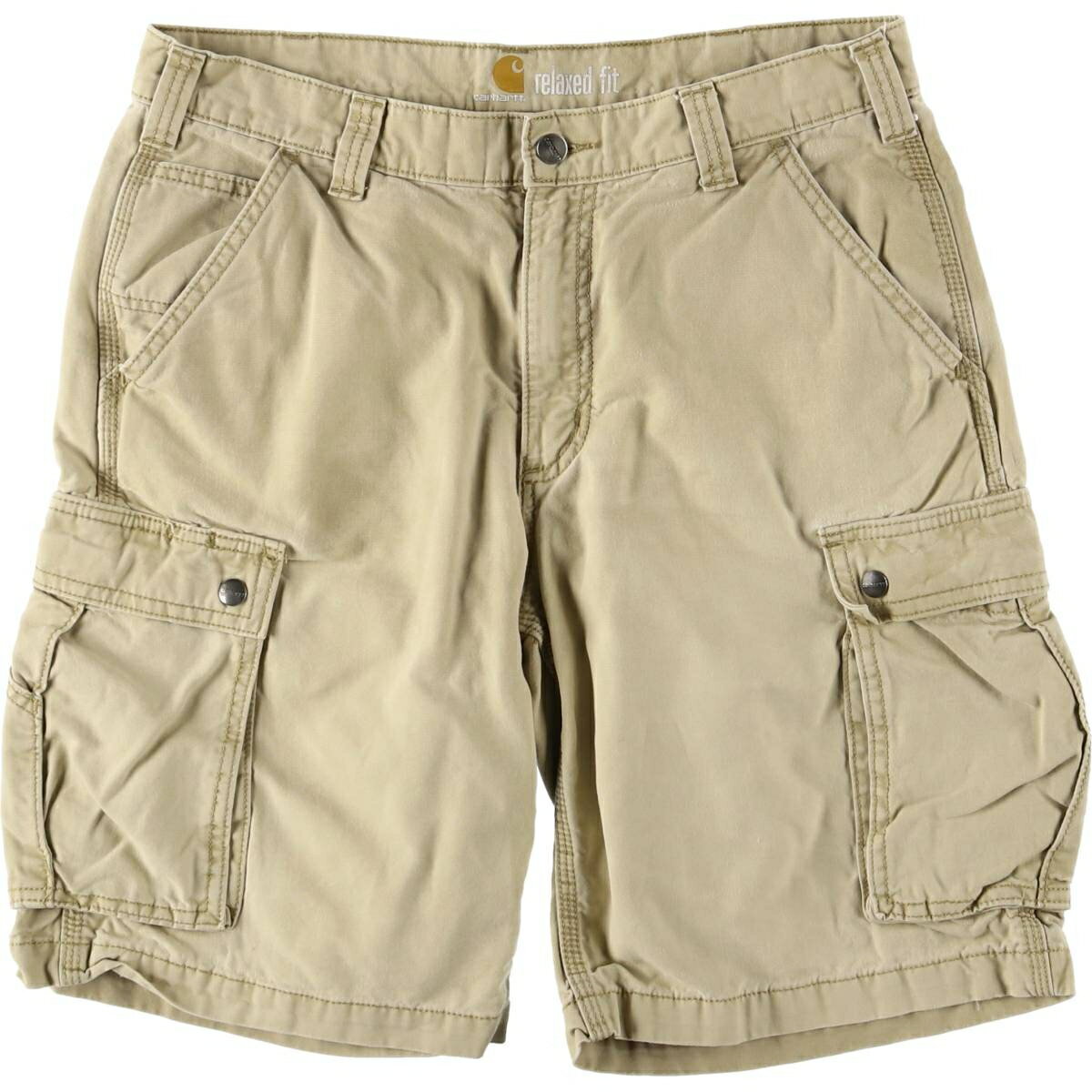 商品詳細 ブランド・Carhartt・カーハート・ 特徴・ジッパーフライ・カーゴポケット・ダック・ モデル/形状・RELAXED FIT・カーゴショーツ ハーフパンツ・ 素材・コットン:100%・ 色・ベージュ系・ 柄・無地・ロゴパッチ・ ...