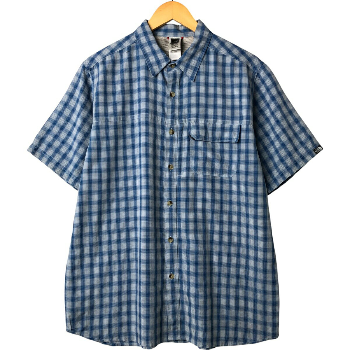 商品詳細 ブランド・THE NORTH FACE・ザノースフェイス・ 特徴・レギュラーカラー・半袖・フラップポケット・ モデル/形状・半袖 フィッシングシャツ・ 素材・モダール:58%・ポリエステル:42%・ 色・ブルー系 青色・ 柄・チェ...