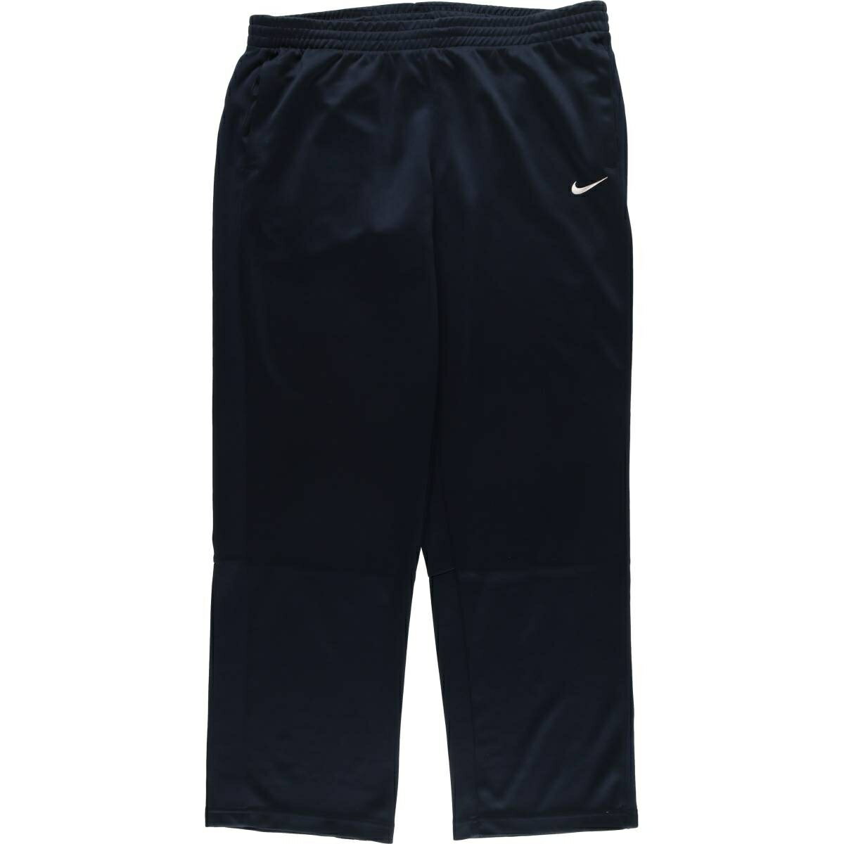 商品詳細 ブランド・NIKE・ナイキ・ 特徴・ワイドパンツ・ウエスト調節ひも・ モデル/形状・the athletic dept.・ジャージパンツ トラックパンツ・ 素材・ポリエステル:100%・ 色・ネイビー系 紺色・ 柄・無地・ワンポイ...