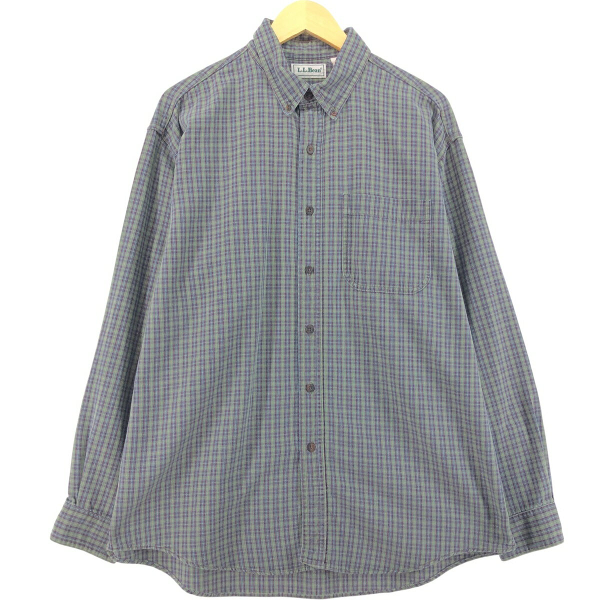 商品詳細 ブランド・L.L.Bean・エルエルビーン・ 特徴・ボタンダウン・長袖・ モデル/形状・長袖 ボタンダウンチェックシャツ・ 素材・コットン:100%・ 色・グリーン系 緑色・レッド系 赤色・イエロー系 黄色・ 柄・チェック柄・ 生...