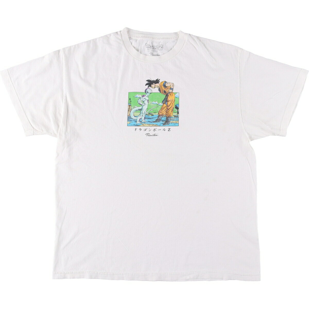 商品詳細 ブランド・PRIMITIVE・プリミティブ・ 特徴・クルーネック(丸首)・半袖・ モデル/形状・DORAGONBALL Z ドラゴンボールZ 孫悟空 フリーザ・アニメ キャラクタープリントTシャツ・ 素材・コットン:100%・ 色...