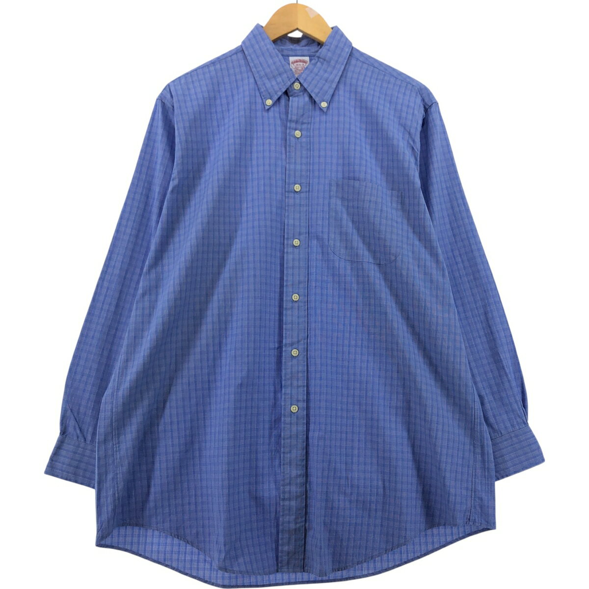 商品詳細 ブランド・Brooks Brothers・ブルックスブラザーズ・ 特徴・ボタンダウン・長袖・ モデル/形状・Est.1818・長袖 ボタンダウンチェックシャツ・ 素材・コットン:100%・ 色・ブルー系 青色・ 柄・チェック柄・ ...