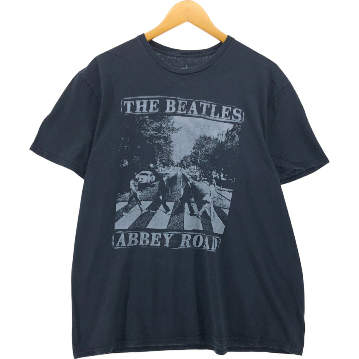 商品詳細 ブランド・UNKNOWN・ 特徴・クルーネック(丸首)・半袖・ロック・ モデル/形状・THE BEATLES ザ　ビートルズ・バンドTシャツ バンT・ 素材・コットン:100%・ 色・ブラック系 黒色・ 柄・プリント・ 生産国・ホ...