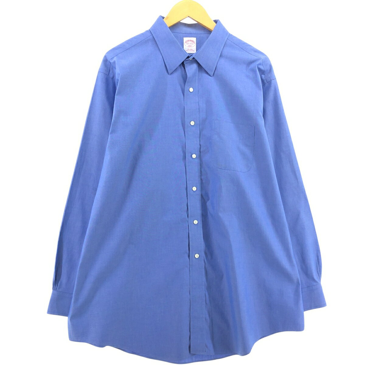 商品詳細 ブランド・Brooks Brothers・ブルックスブラザーズ・ 特徴・ワイドカラー・長袖・ モデル/形状・346・長袖 コットンシャツ・ 素材・コットン:100%・ 色・ブルー系 青色・ 柄・無地・ 生産国・マレーシア製・ 年代...