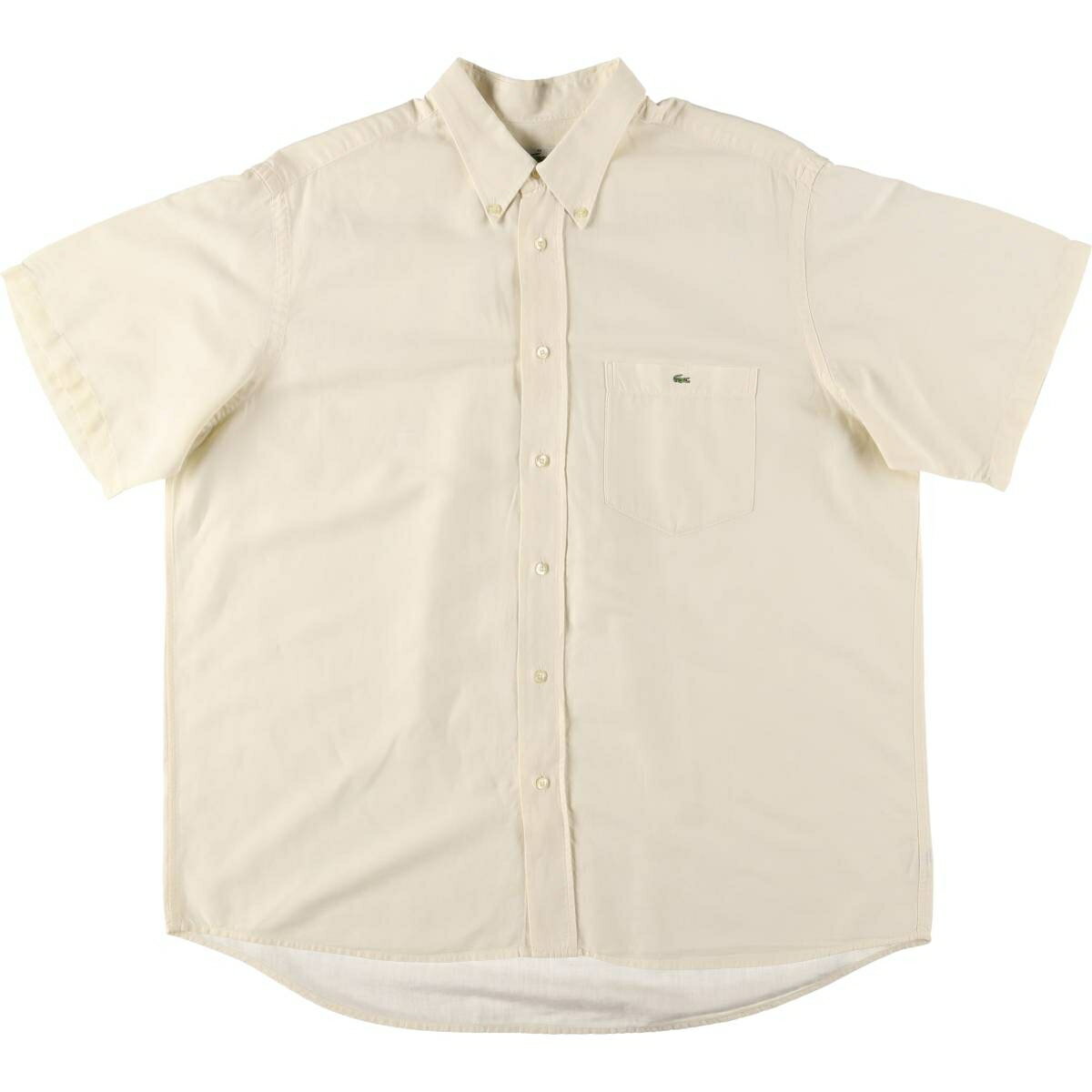 商品詳細 ブランド・LACOSTE・ラコステ・ 特徴・ボタンダウン・半袖・ モデル/形状・半袖 ボタンダウンシャツ・ 素材・ビスコース:21%・コットン:47%・リネン:32%・ 色・ベージュ系・ 柄・無地・ 生産国・不明・ 年代 サイズ・...