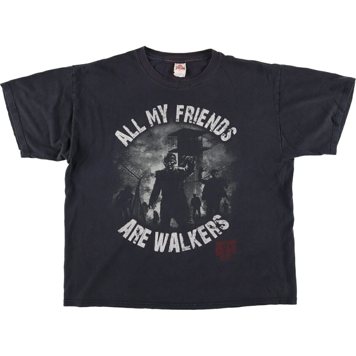 商品詳細 ブランド・ALSTYLE・アルスタイル・ 特徴・クルーネック(丸首)・半袖・ モデル/形状・THE WALKING DEAD ウォーキングデッド・映画 ムービーTシャツ・ 素材・コットン:100%・ 色・チャコール・ 柄・プリント...