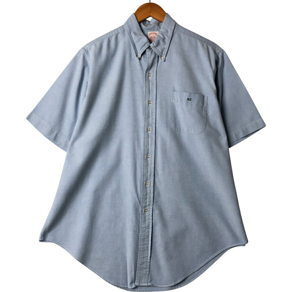 商品詳細 ブランド・Brooks Brothers・ブルックスブラザーズ・ 特徴・ボタンダウン・半袖・ヴィンテージ・オックスフォード・ モデル/形状・Est.1818・半袖 ボタンダウンシャツ・ 素材・コットン:100%・ 色・ブルー系 水...