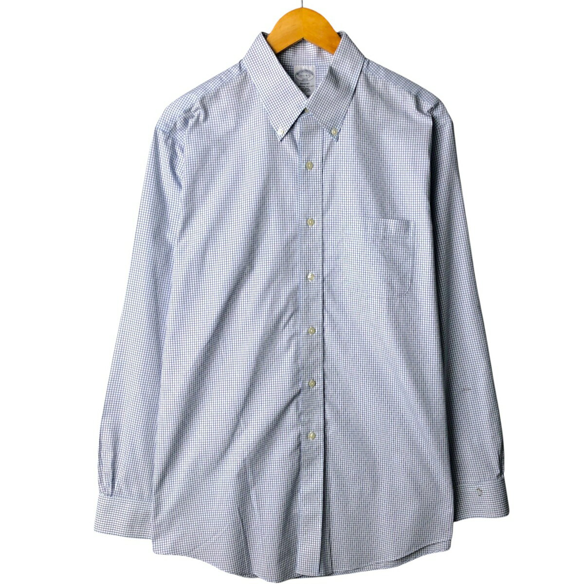 商品詳細 ブランド・Brooks Brothers・ブルックスブラザーズ・ 特徴・ボタンダウン・長袖・ モデル/形状・Est.1818 REGENT・長袖 ボタンダウンチェックシャツ・ 素材・コットン:100%・ 色・ブルー系 青色・ホワイ...