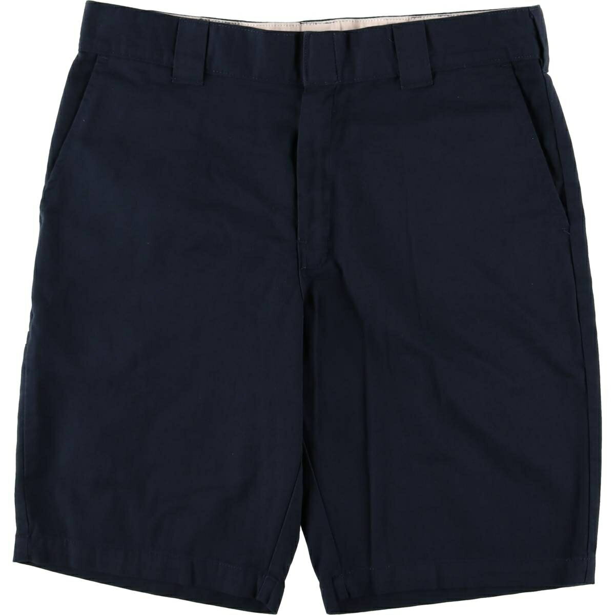 商品詳細 ブランド・Dickies・ディッキーズ・ 特徴・ジッパーフライ・ モデル/形状・Regular Fit・ワークショーツ ハーフパンツ・ 素材・ポリエステル:65%・コットン:35%・ 色・ネイビー系 紺色・ 柄・無地・ロゴパッチ・...