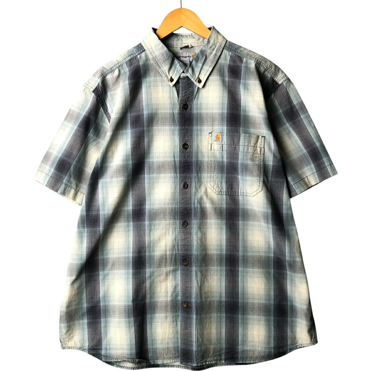 商品詳細 ブランド・Carhartt・カーハート・ 特徴・ボタンダウン・半袖・ モデル/形状・RELAXED FIT・半袖 ワークシャツ・ 素材・コットン:100%・ 色・ブルー系 水色・オフホワイト系 淡白色・グレー系 灰色・ 柄・チェッ...