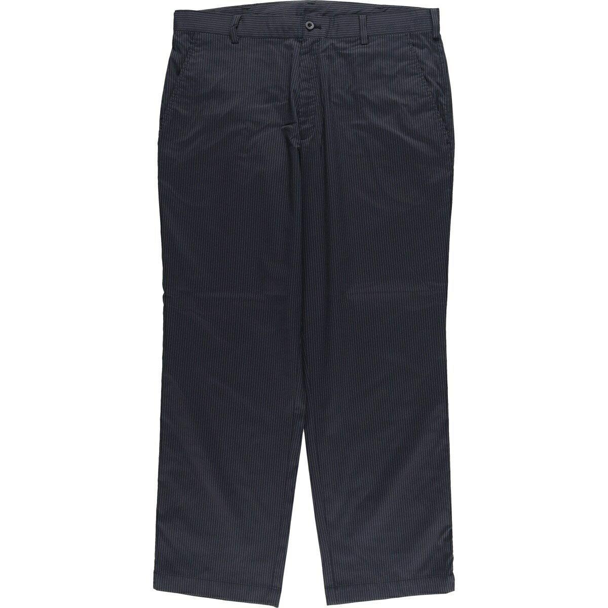 商品詳細 ブランド・NIKE・ナイキ・ 特徴・薄手・ワイドパンツ・ジッパーフライ・ モデル/形状・GOLF ゴルフ DRI-FIT・スラックスパンツ・ 素材・ポリエステル:95%・スパンデックス:5%・ 色・ブラック系 黒色・ 柄・ストライ...