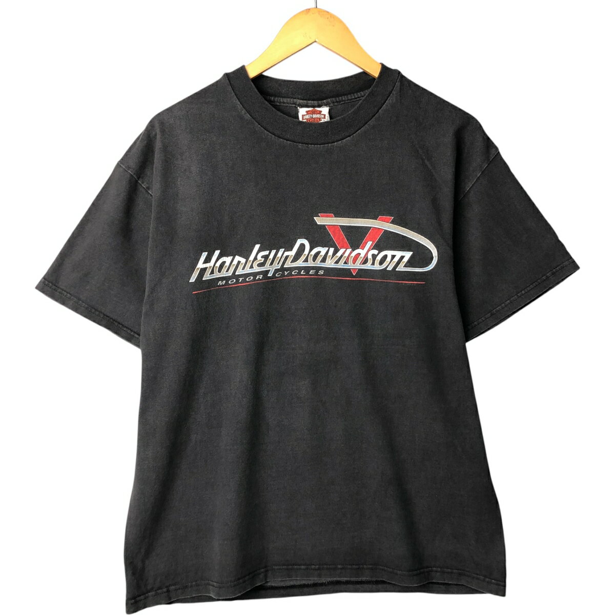 商品詳細 ブランド・Harley-Davidson・ハーレーダビッドソン・ 特徴・クルーネック(丸首)・半袖・両面プリント・ モデル/形状・モーターサイクル バイクTシャツ・ 素材・不明・ 色・チャコール・ 柄・プリント・ 生産国・不明・ ...