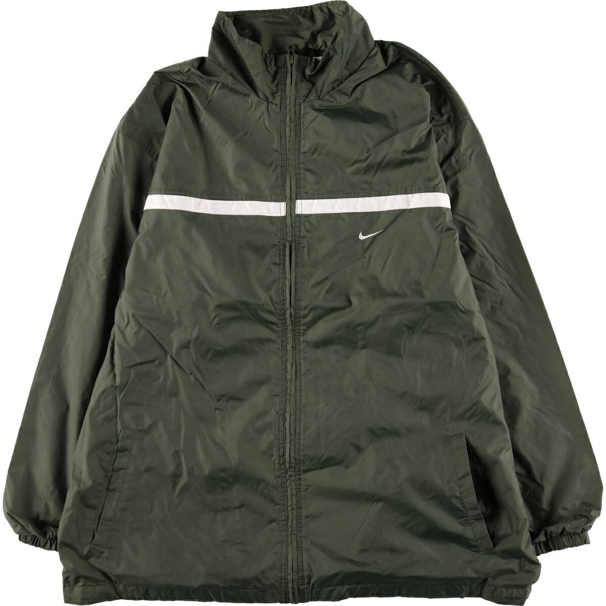 商品詳細 ブランド・NIKE・ナイキ・ 特徴・フルジップ・ラグランスリーブ・ヴィンテージ・ハーフ丈・ モデル/形状・ナイロンジャケット・ 素材・ナイロン:100%・ 色・グリーン系 緑色・ 柄・ロゴ刺繍・ロゴパッチ・ライン入り・ 生産国・マ...