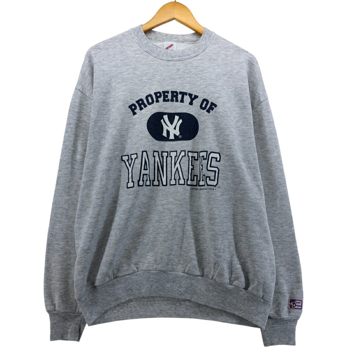 商品詳細 ブランド・Jerzees・ジャージーズ・ 特徴・クルーネック(丸首)・長袖・ヴィンテージ・ モデル/形状・MLB NEW YORK YANKEES ニューヨークヤンキース・プリントスウェットシャツ トレーナー・ 素材・コットン:5...