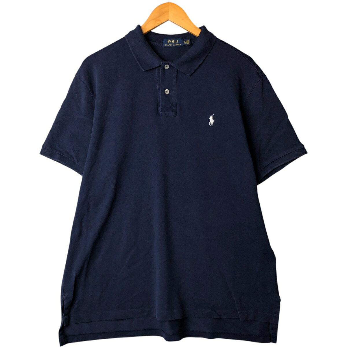 商品詳細 ブランド・Ralph Lauren・ラルフローレン・ 特徴・半袖・レギュラーカラー・ モデル/形状・POLO RALPH LAUREN ・半袖 ポロシャツ・ 素材・コットン:100%・ 色・ネイビー系 紺色・ 柄・無地・ワンポイン...