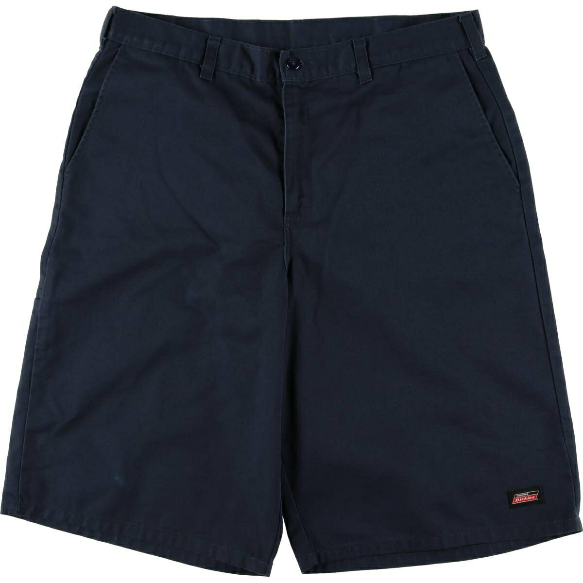 商品詳細 ブランド・Dickies・ディッキーズ・ 特徴・ジッパーフライ・ワイドショートパンツ・ モデル/形状・ワークショーツ ハーフパンツ・ 素材・ポリエステル:65%・コットン:35%・ 色・ネイビー系 紺色・ 柄・無地・ロゴパッチ・ ...