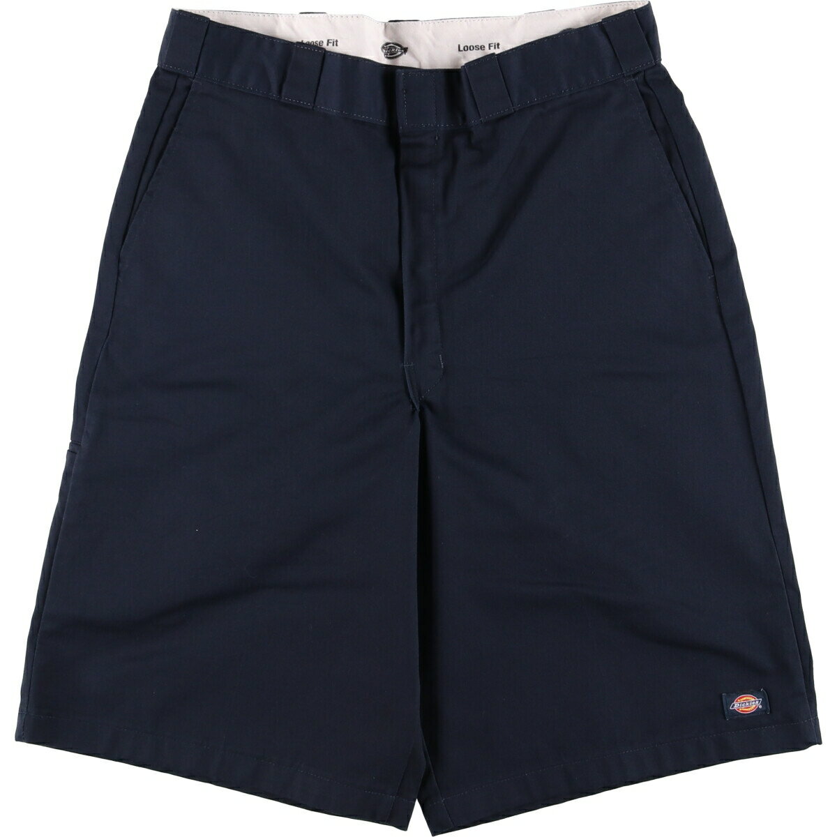 商品詳細 ブランド・Dickies・ディッキーズ・ 特徴・ジッパーフライ・ワイドショートパンツ・ モデル/形状・Loose Fit・ワークショーツ ハーフパンツ・ 素材・ポリエステル:65%・コットン:35%・ 色・ネイビー系 紺色・ 柄・...