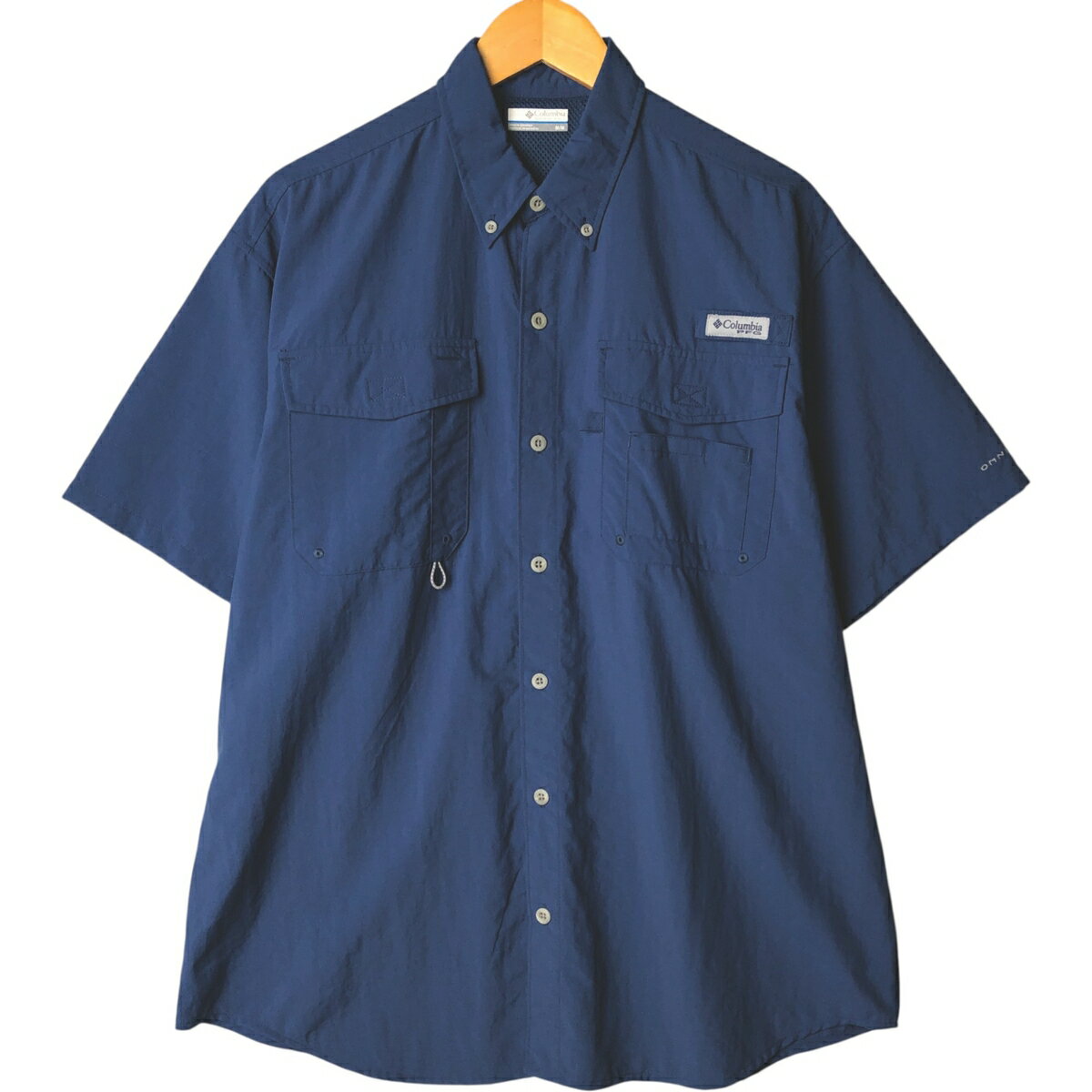 商品詳細 ブランド・Columbia・コロンビア・ 特徴・ボタンダウン・半袖・OMNI-SHADE オムニシェイド・ モデル/形状・PFG・半袖 フィッシングシャツ・ 素材・ナイロン:100%・ 色・ブルー系 青色・ 柄・刺繍・ロゴパッチ・...