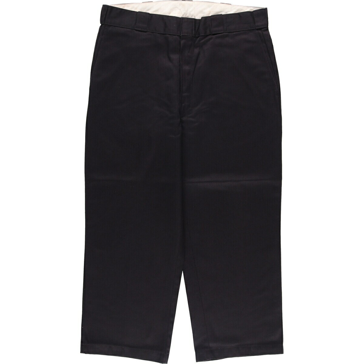 商品詳細 ブランド・Dickies・ディッキーズ・ 特徴・ジッパーフライ・ヴィンテージ・ワイドパンツ・ モデル/形状・ワークパンツ・ 素材・ポリエステル:65%・コットン:35%・ 色・ブラック系 黒色・ 柄・無地・ロゴパッチ・ 生産国・ホ...