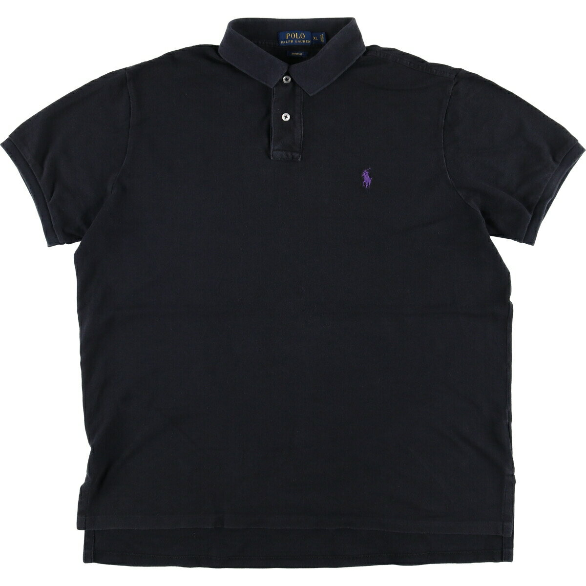 商品詳細 ブランド・Ralph Lauren・ラルフローレン・ 特徴・レギュラーカラー・半袖・ モデル/形状・POLO RALPH LAUREN CUSTOM FIT・半袖 ポロシャツ・ 素材・コットン:100%・ 色・ブラック系 黒色・ ...