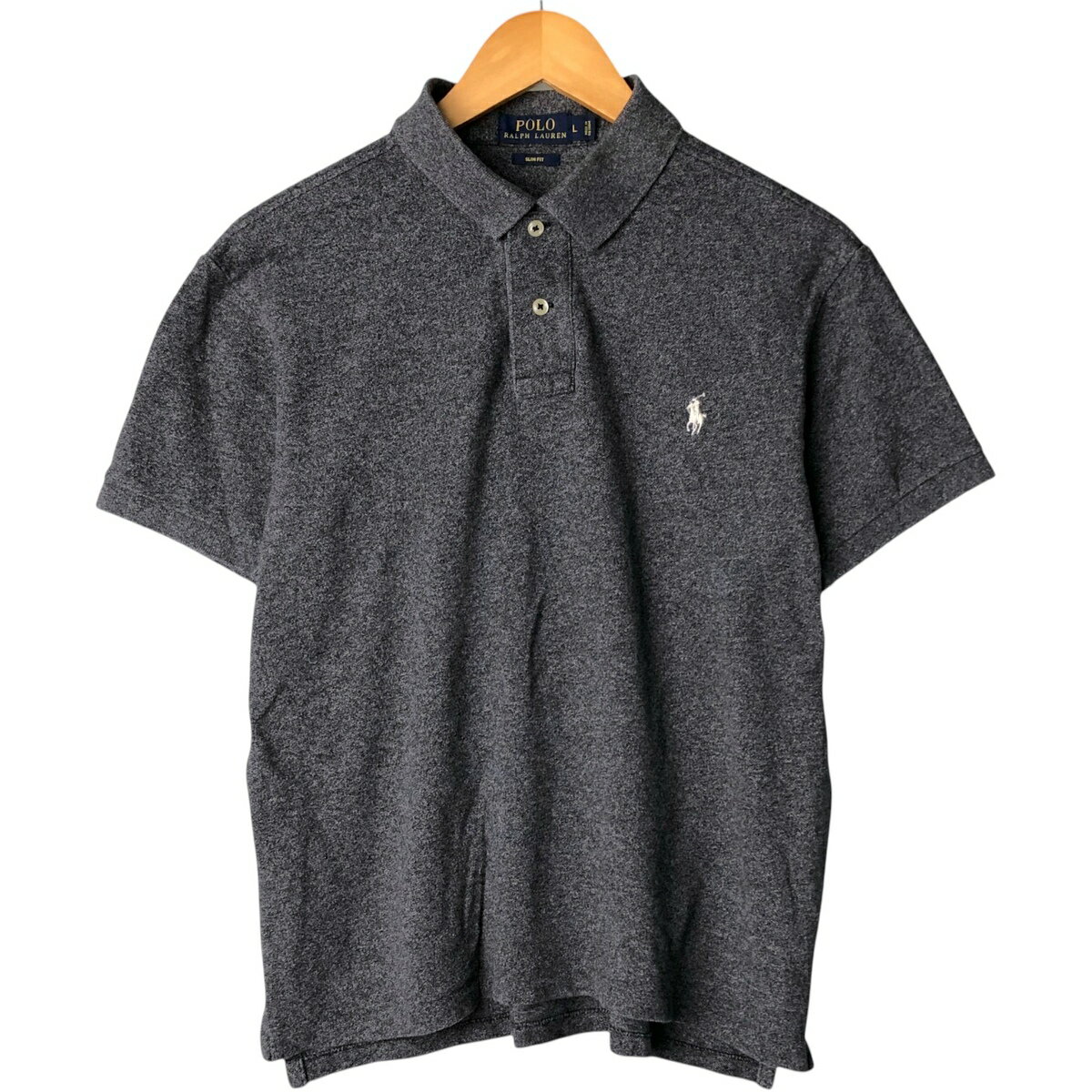 商品詳細 ブランド・Ralph Lauren・ラルフローレン・ 特徴・半袖・レギュラーカラー・ モデル/形状・POLO RALPH LAUREN SLIM FIT・半袖 ポロシャツ・ 素材・コットン:100%・ 色・グレー系 灰色・ 柄・無...