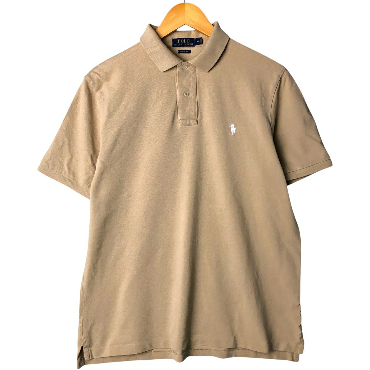 商品詳細 ブランド・Ralph Lauren・ラルフローレン・ 特徴・半袖・レギュラーカラー・ モデル/形状・POLO RALPH LAUREN CLASSIC FIT・半袖 ポロシャツ・ 素材・コットン:100%・ 色・ベージュ系・ 柄・...