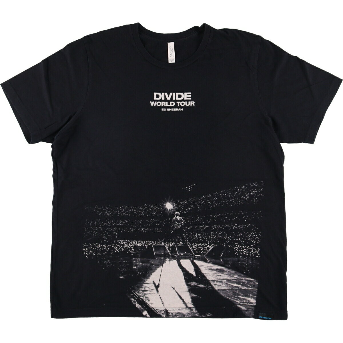 商品詳細 ブランド・CANVAS・ 特徴・クルーネック(丸首)・半袖・ポップス・ モデル/形状・ED SHEERAN エドシーラン・バンドTシャツ バンT・ 素材・コットン:100%・ 色・ブラック系 黒色・ 柄・プリント・ 生産国・ニカラ...