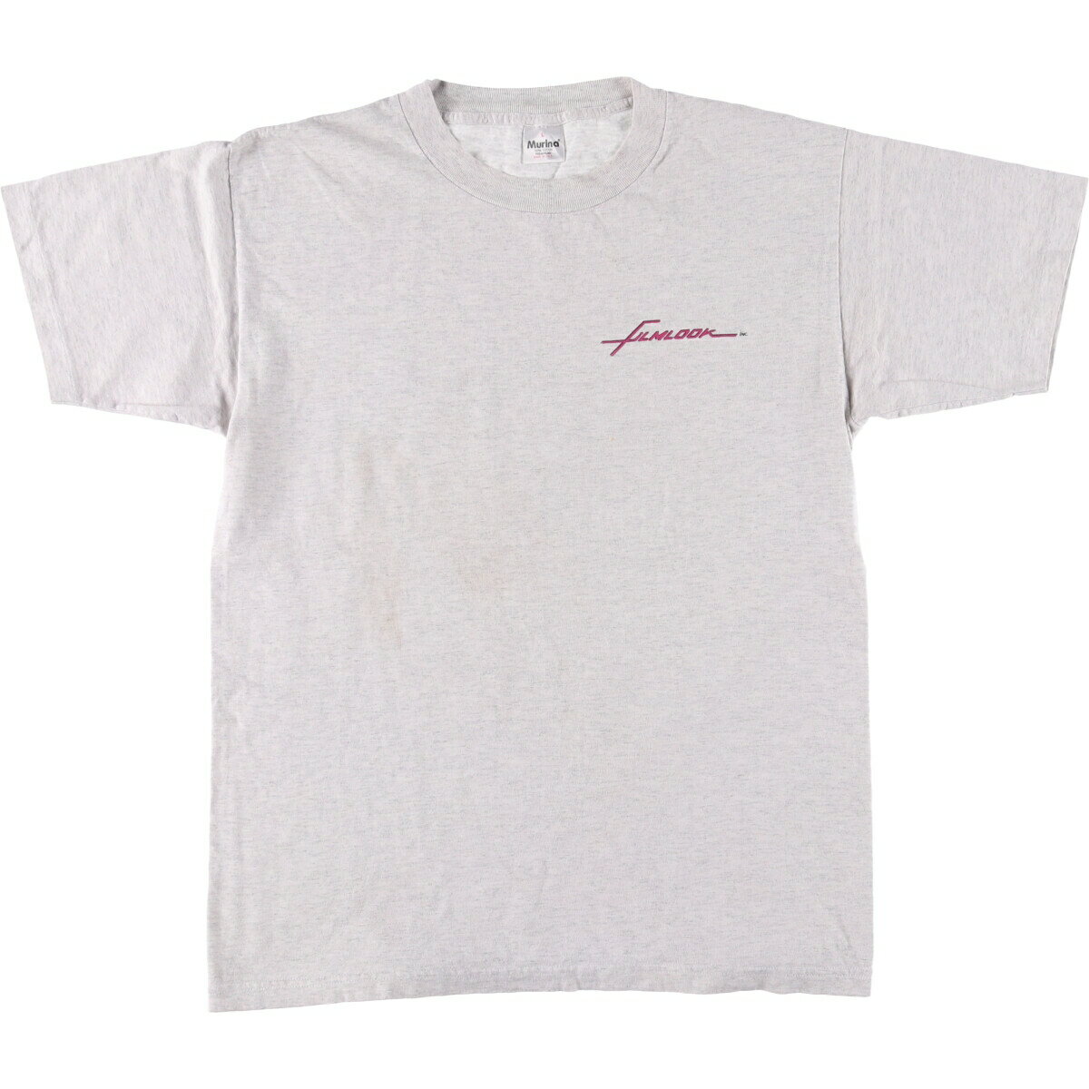 商品詳細 ブランド・Murina・ 特徴・クルーネック(丸首)・ヴィンテージ・半袖・両面プリント・シングルステッチ・ モデル/形状・プリントTシャツ・ 素材・コットン:100%・ 色・グレー系 灰色・ 柄・プリント・ 生産国・USA製・ 年...