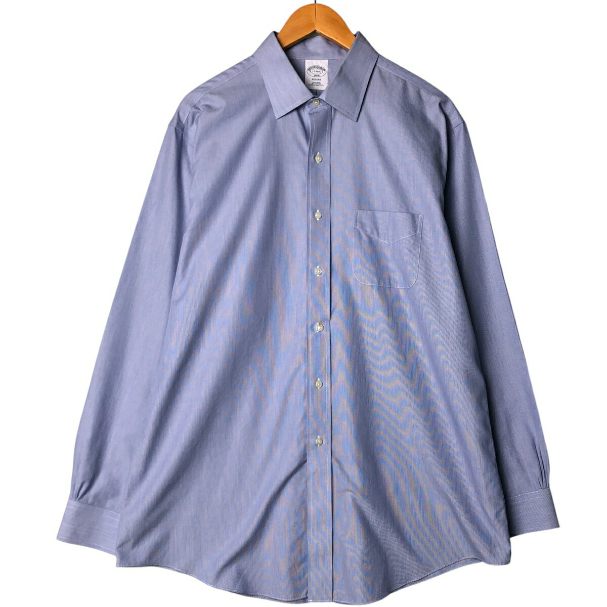 商品詳細 ブランド・Brooks Brothers・ブルックスブラザーズ・ 特徴・長袖・レギュラーカラー・ モデル/形状・Est.1818 REGENT・長袖 コットンシャツ・ 素材・コットン:100%・ 色・ブルー系 青色・ 柄・無地・ ...